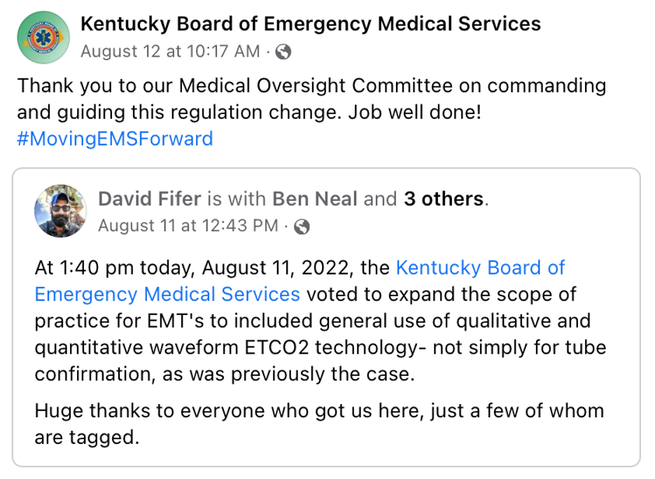 Should Waveform Capnography be in the EMT Scope of Practice? (Part 3 ...