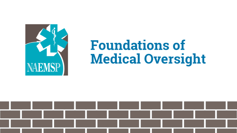 Foundations of Medical Oversight Course (FOMOC) - NAEMSP